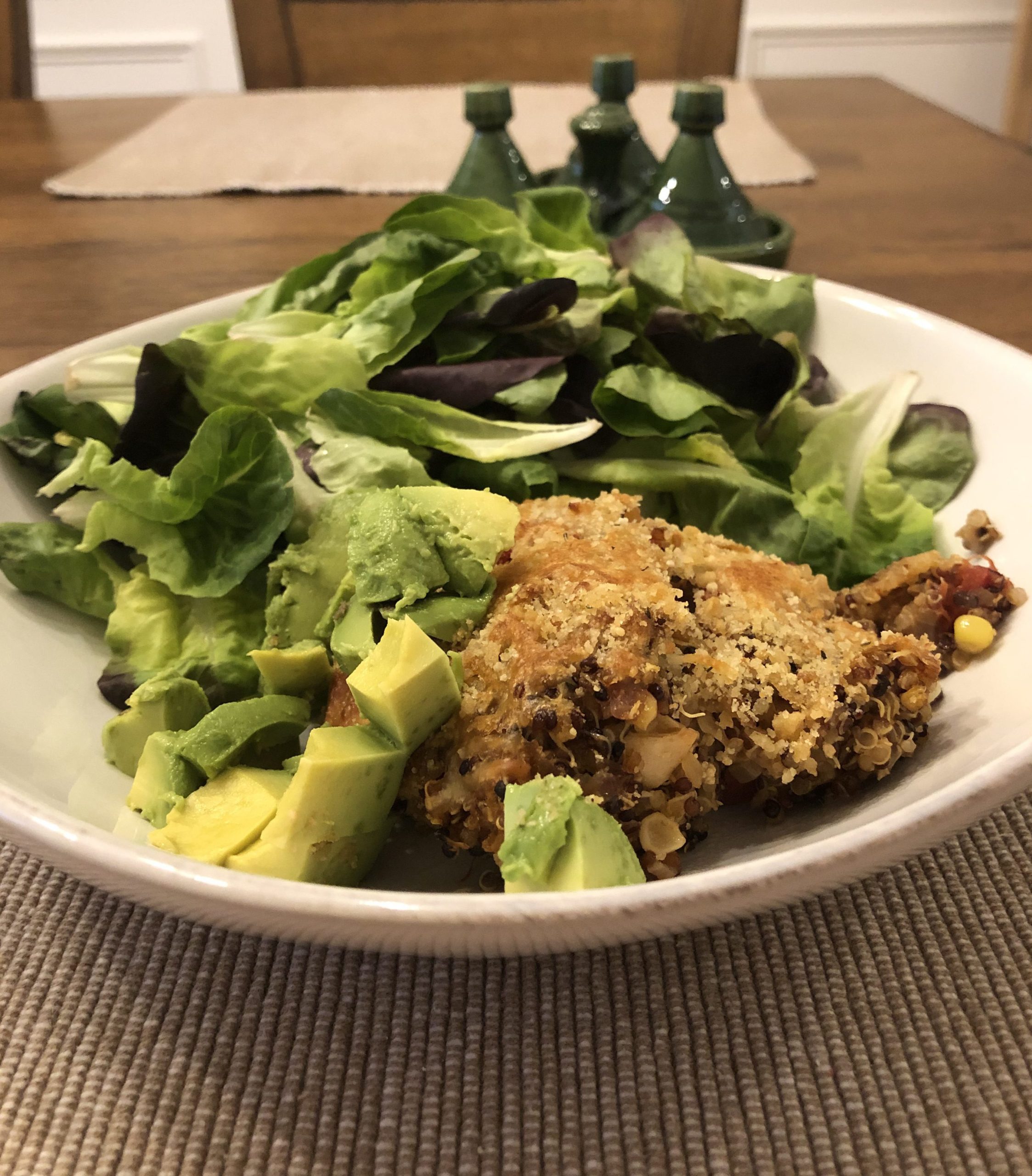 BBQ Chicken Quinoa Bake