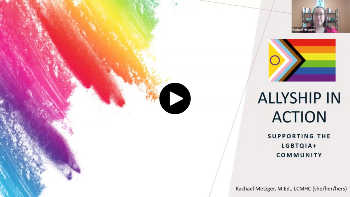 Webinar: Allyship in Action: Supporting the LGBTQIA+ Community